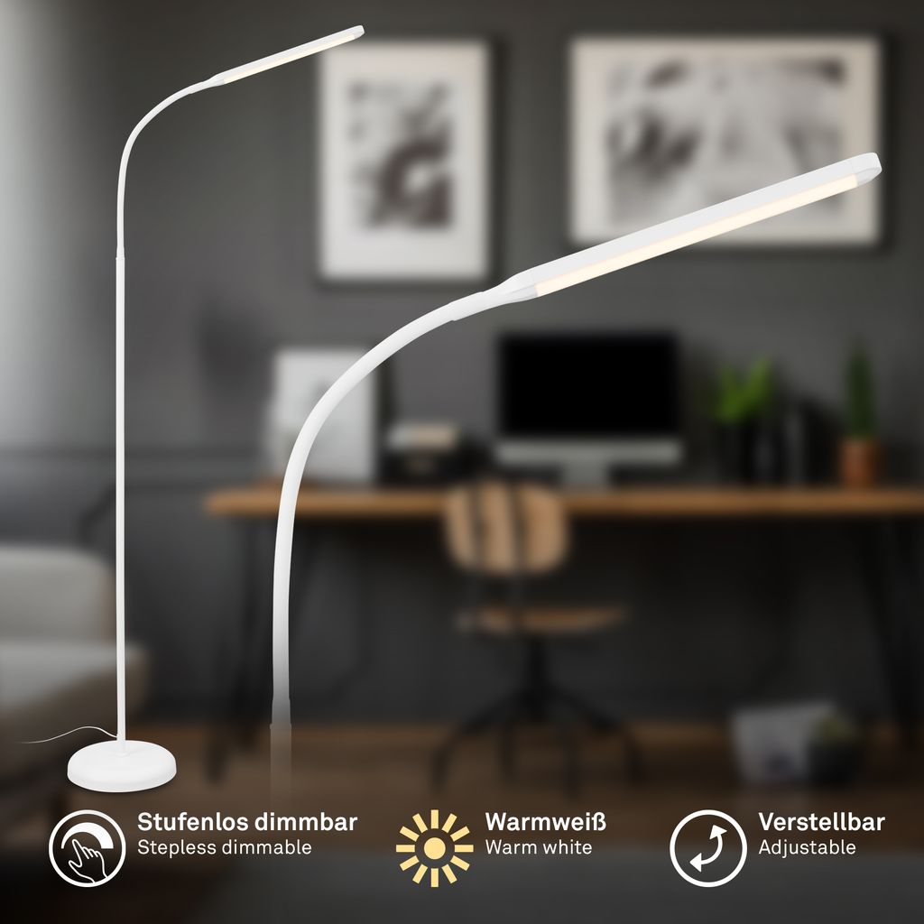 Wunderschöne Stehlampe Led Dimmbar Lidl Ebenbild